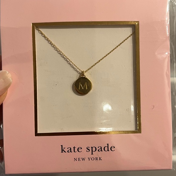 kate spade | Jewelry | Kate Spade Gold M Completely Sealed And Not Ever ...